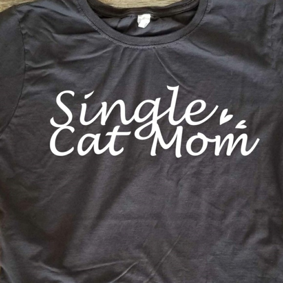 Fruit of the Loom | Tops | Single Cat Mom Fur Mama Kitty Mother | Poshmark